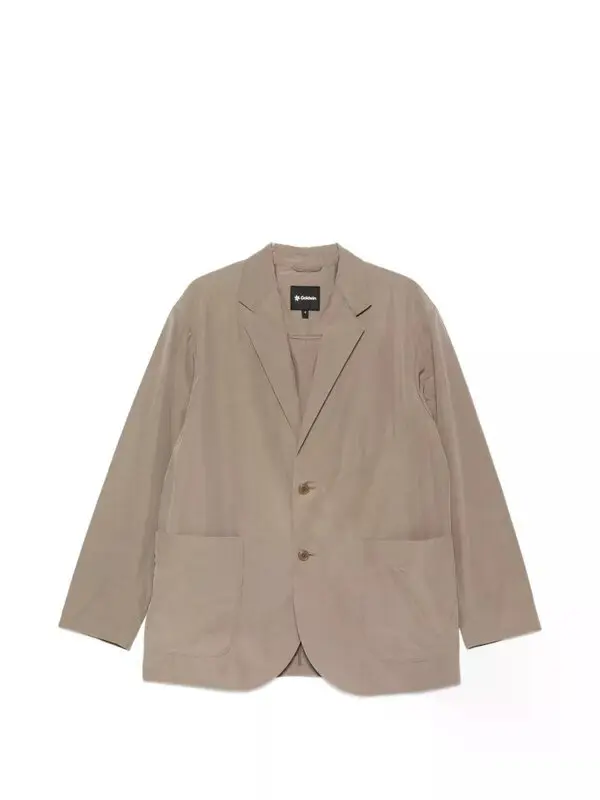 GOLDWIN Relax Nylon 2b Blazer - Neutrals