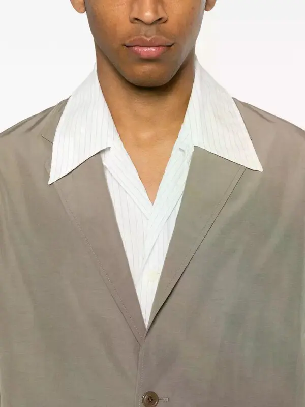 GOLDWIN Relax Nylon 2b Blazer - Neutrals