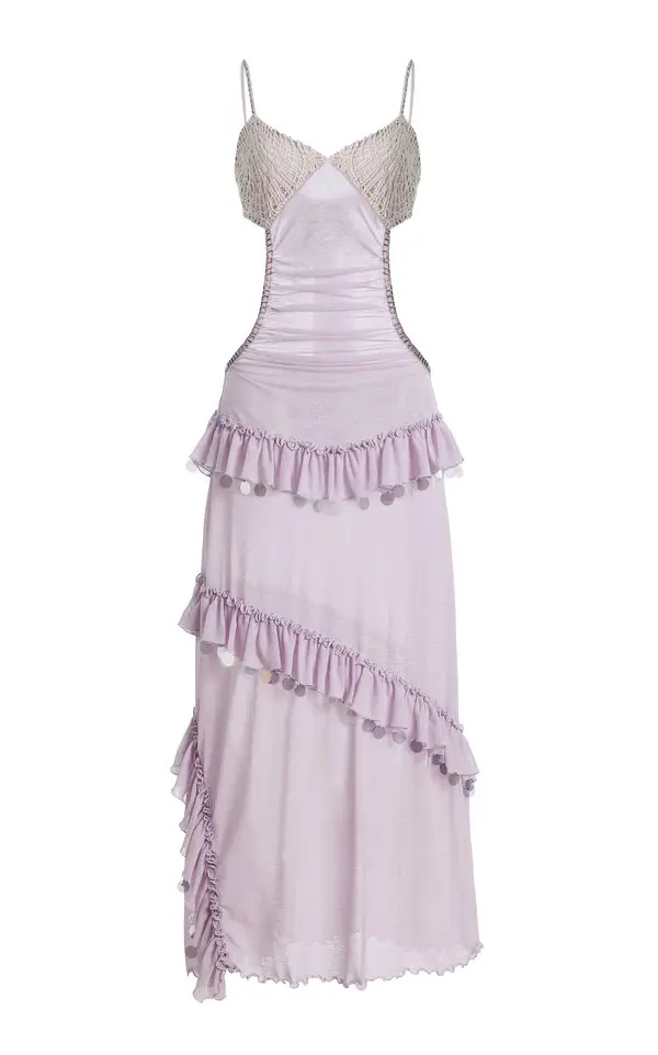SIEDRES Signe Dress - Purple