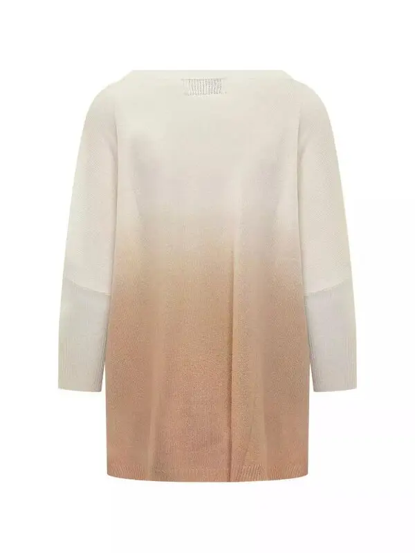 KUJTEN Gradient V-neck Sweater