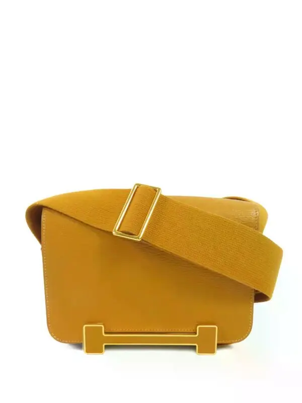 Hermès Geta Shoulder Bag In Chèvre Leather