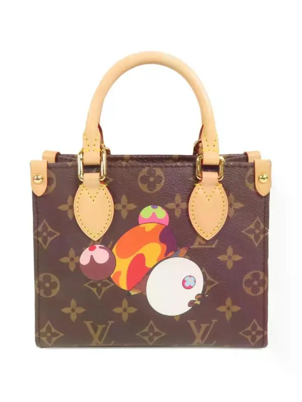 LOUIS VUITTON X Murakami Bb Onthego Tote Bag - Brown
