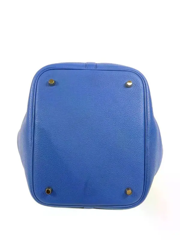 Hermès Mm Picotin Lock Shoulder Bag - Blue