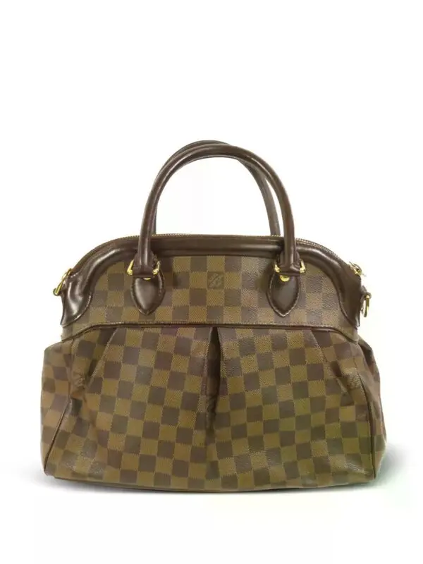 LOUIS VUITTON Trevi Pm Damier Ebène Tote Bag
