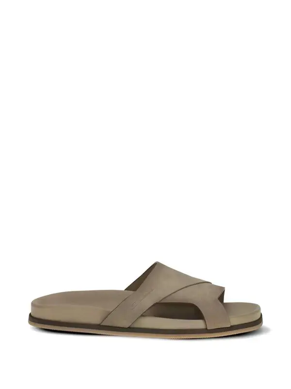Santoni Cross-strap Sandals