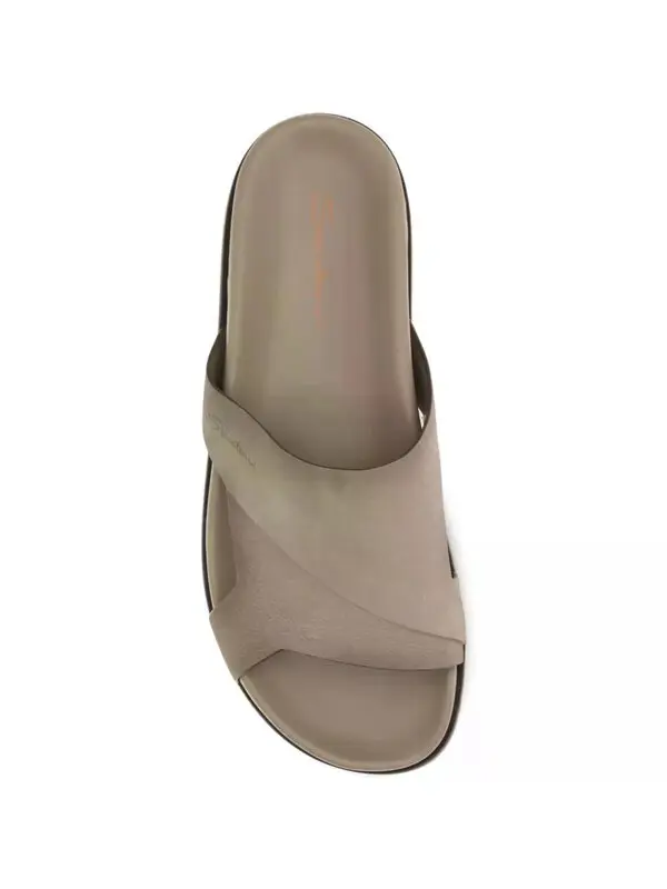 Santoni Cross-strap Sandals
