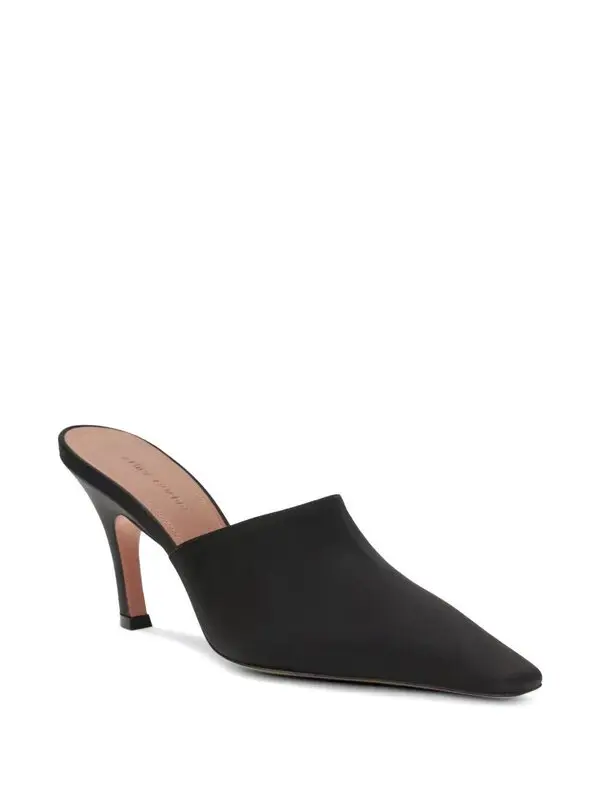 Amina Muaddi Jamie Pointed-toe Mules