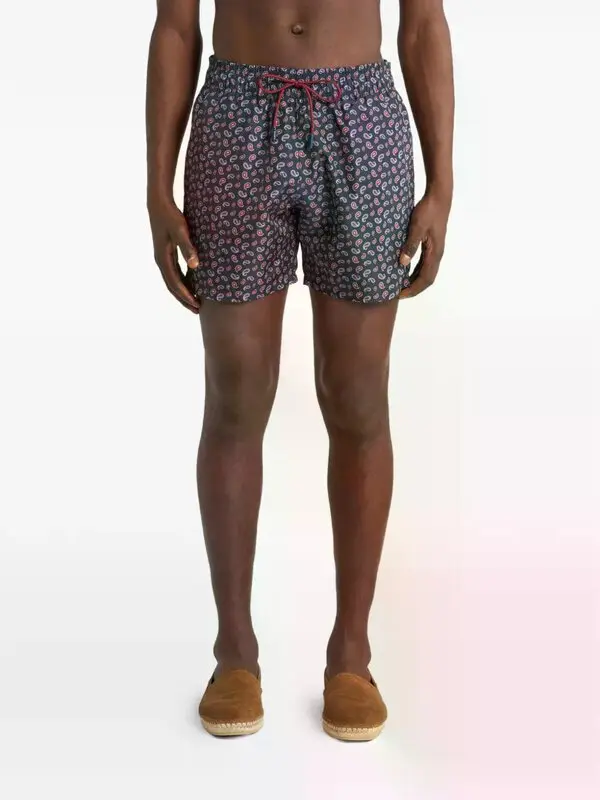 Etro Paisley Print Swim Shorts