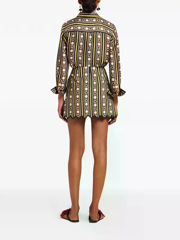 La DoubleJ Baia Mini Skirt In Sanctuary Motif