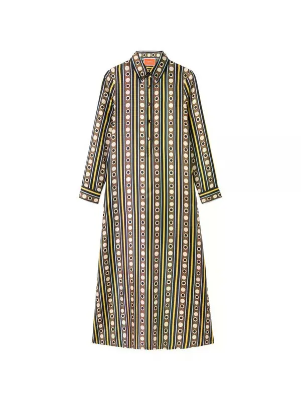 La DoubleJ Chemise Swing Dress In Sanctuary Print