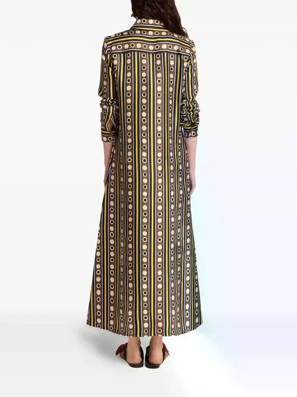 La DoubleJ Chemise Swing Dress In Sanctuary Print