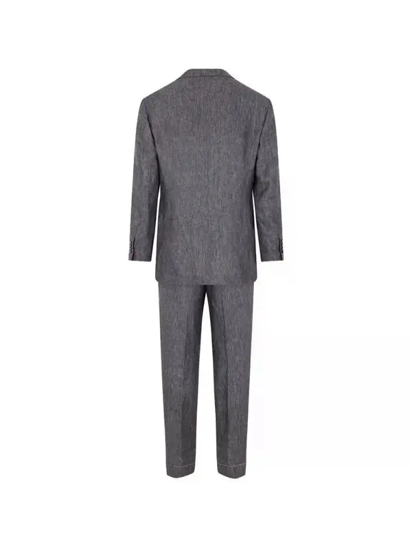 Brunello Cucinelli Single-breasted Linen Suit