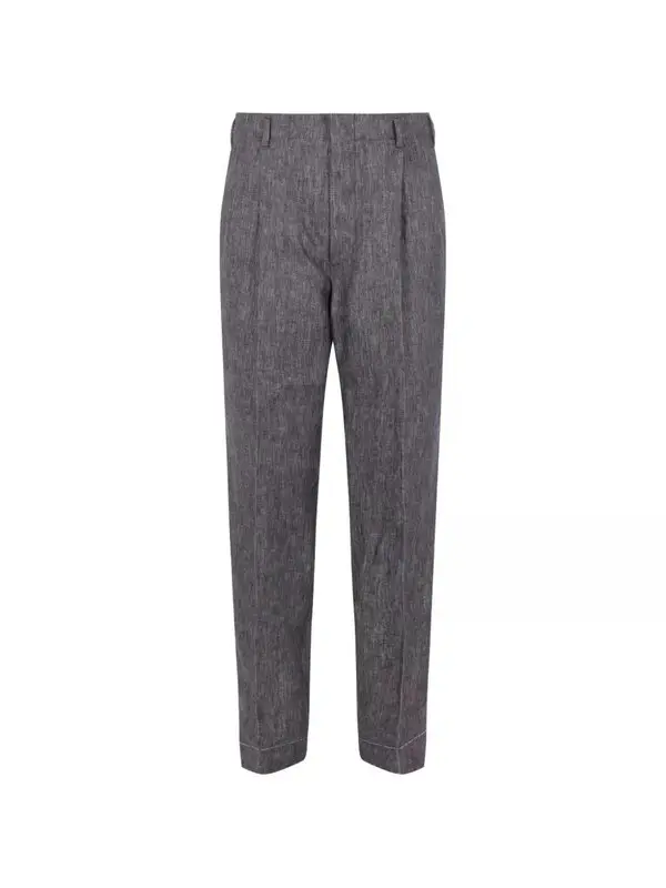 Brunello Cucinelli Single-breasted Linen Suit