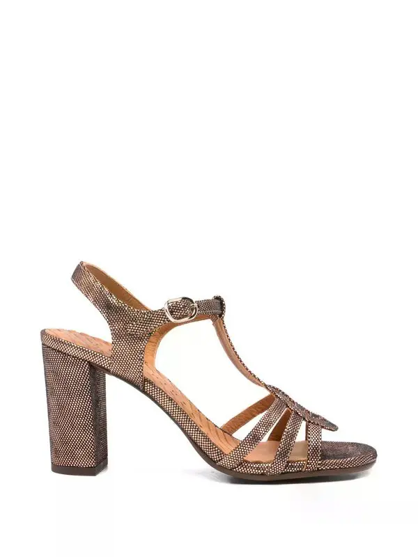 Chie Mihara Babi Metallic T-bar Sandals