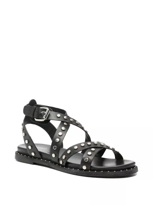 CARMELA Stud-embellished Leather Sandals