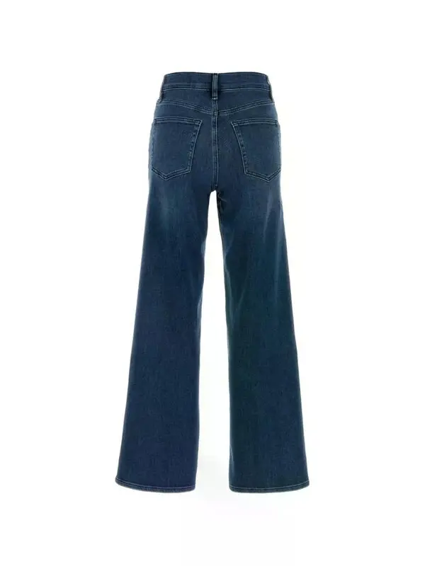 FRAME Le Slim Wide-leg Jeans - Blue