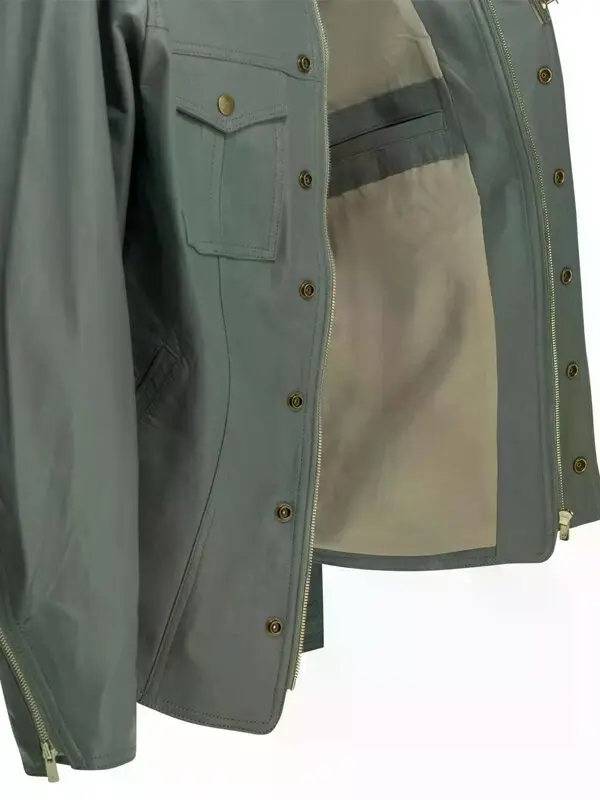 Needles Multi-pocket Leather Jacket