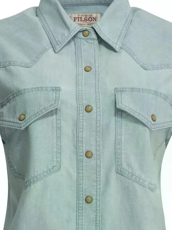 Filson Short-sleeve Denim Shirt
