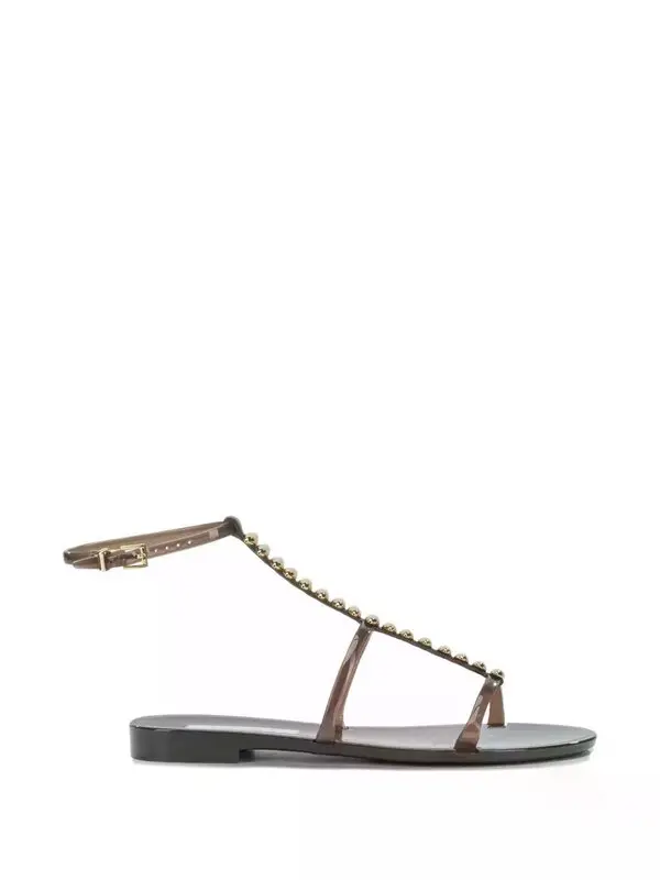 Menghi Stud-embellished T-bar Sandals