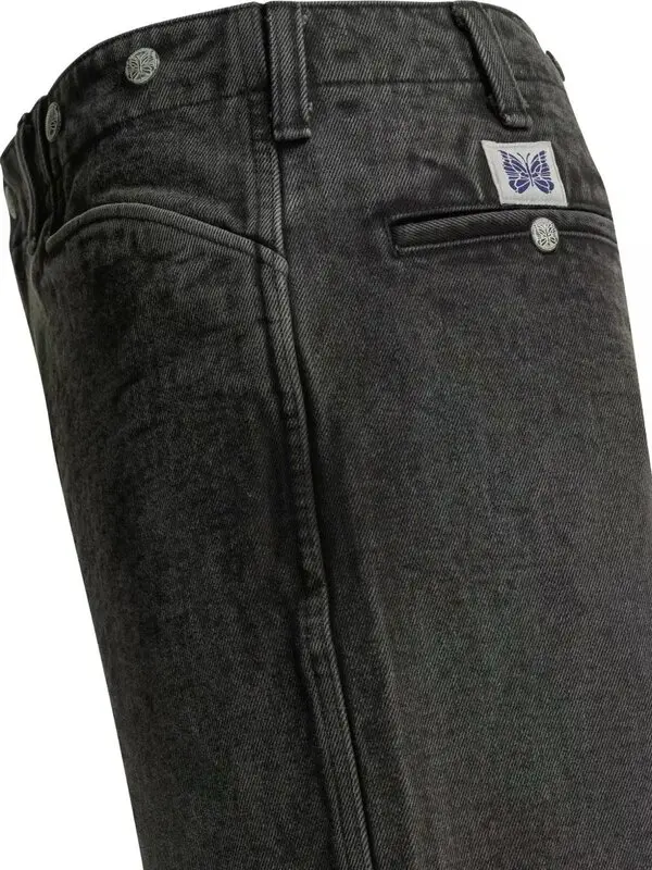Needles Logo Patch Jeans