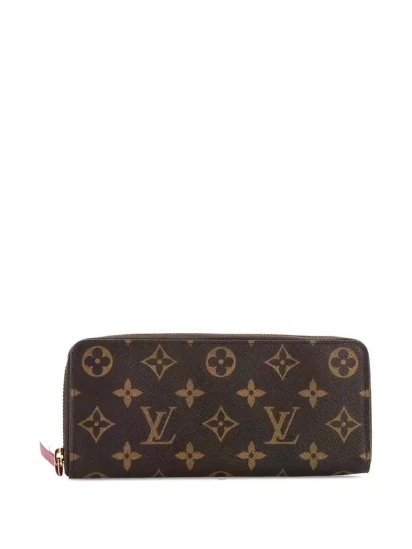 LOUIS VUITTON Clemence Wallet Monogram Canvas Small Wallets - Brown