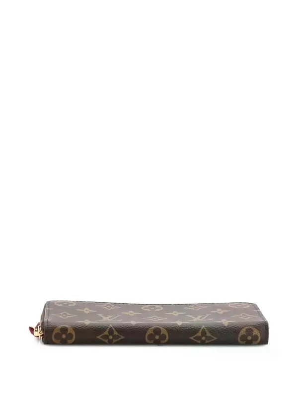 LOUIS VUITTON Clemence Wallet Monogram Canvas Small Wallets - Brown