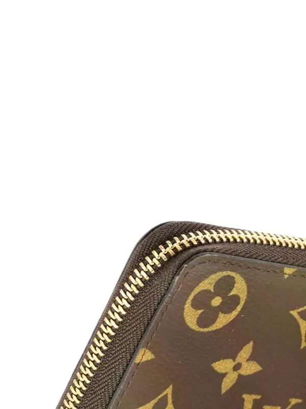 LOUIS VUITTON Clemence Wallet Monogram Canvas Small Wallets - Brown