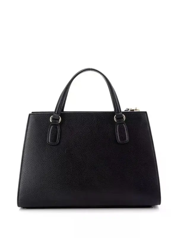 Gucci Soho Convertible Top Handle Leather Medium Satchel