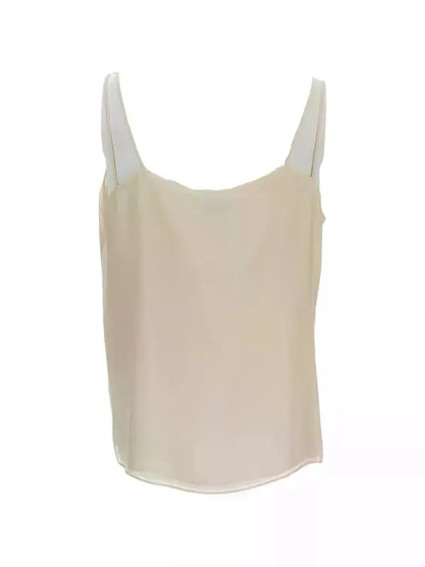 HUI MILANO Silk Spaghetti Strap Top