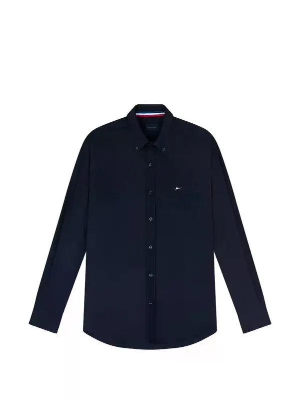 Paul & Shark Logo-patch Button-down Shirt