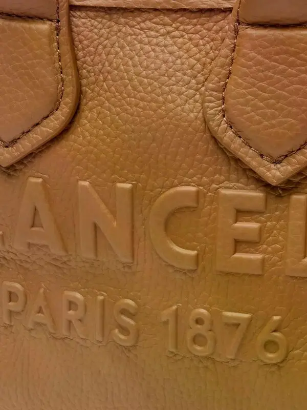 LANCEL Leather Tote Bag - Brown