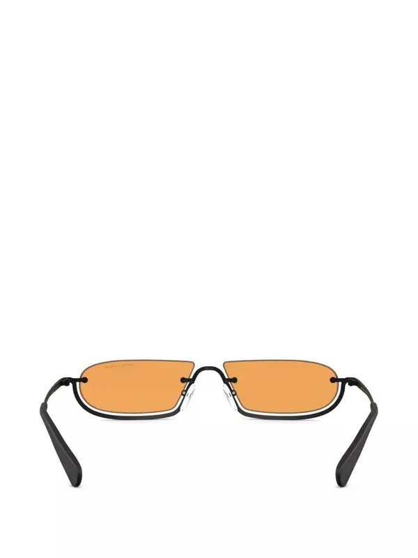 Armani Exchange Rectangle Frame Sunglasses