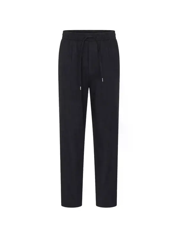 BRIGLIA 1949 Drawstring Waist Flannel Trousers