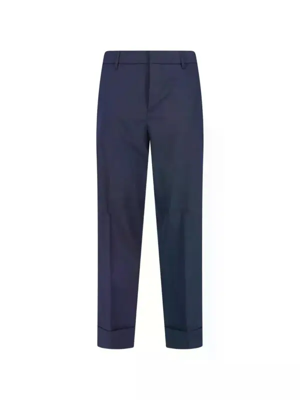 CRUNA Bergen Turn-up Trousers - Blue