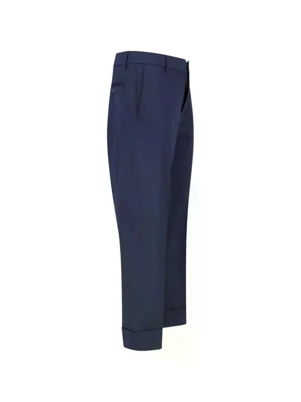 CRUNA Bergen Turn-up Trousers - Blue