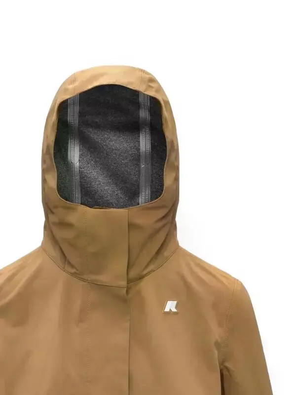K-WAY Madalina Bonded Jersey Jacket - Neutrals