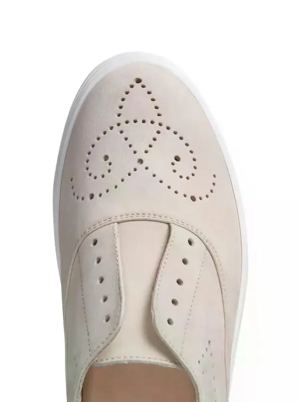 Fratelli Rossetti Perforated Slip-on Sneakers