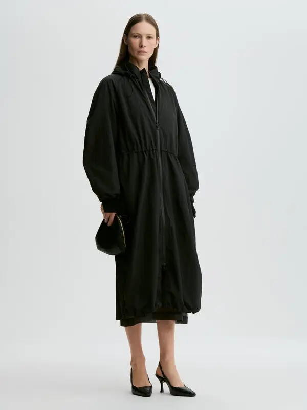 BY MALENE BIRGER Arlette Maxi Raincoat - Black
