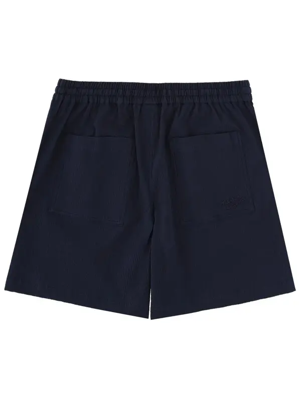 Maison Kitsuné Cotton Shorts - Blue