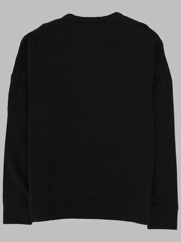 C.P. COMPANY Logo Patch Sweatshirt - Black