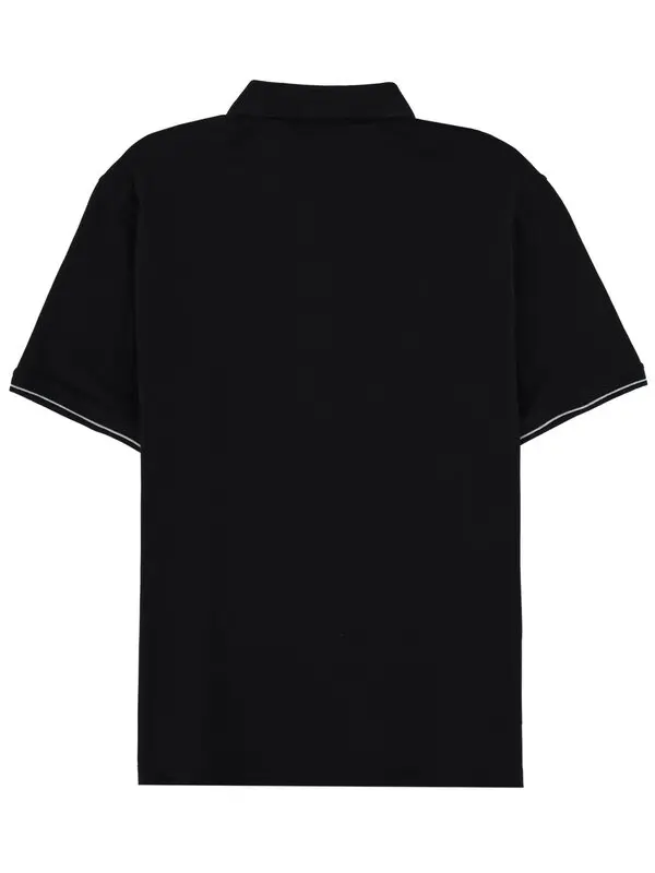 C.P. COMPANY C. P. Company Polo Col Logo - Black