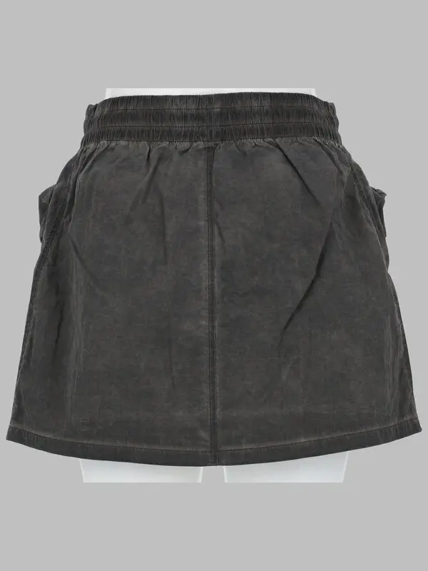 DIESEL® Nylon Mini Skirt With Maxi Pockets
