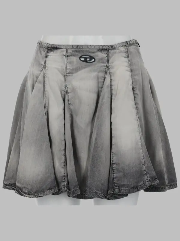 DIESEL® De-spiki Denim Skirt