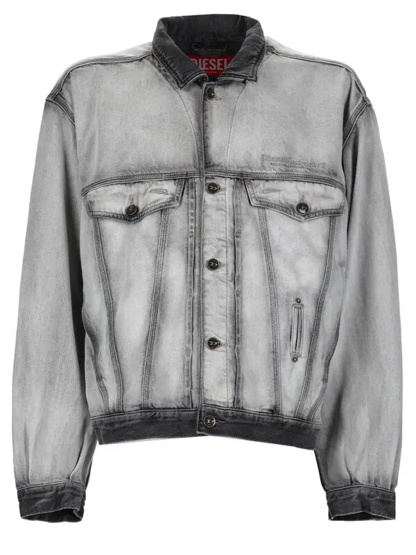 DIESEL® D-denver-fsi Denim Jacket - Grey