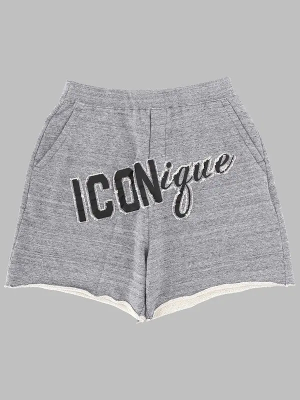 Dsquared2 Iconique" Logo Shorts - Grey