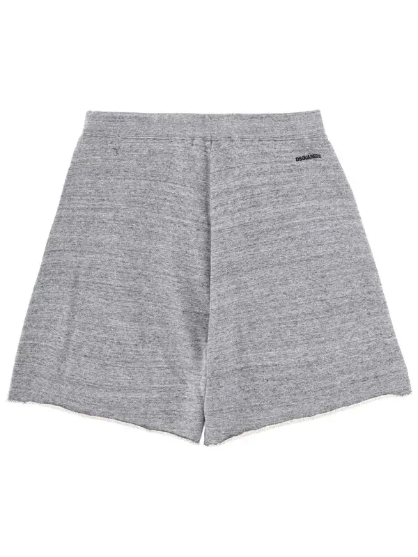 Dsquared2 Iconique" Logo Shorts - Grey
