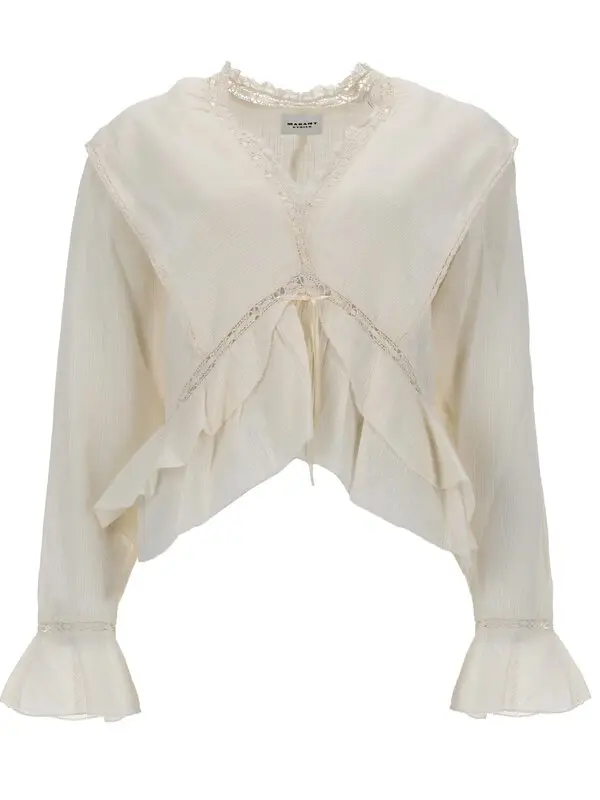 MARANT ETOILE Top "damienne - Ivory
