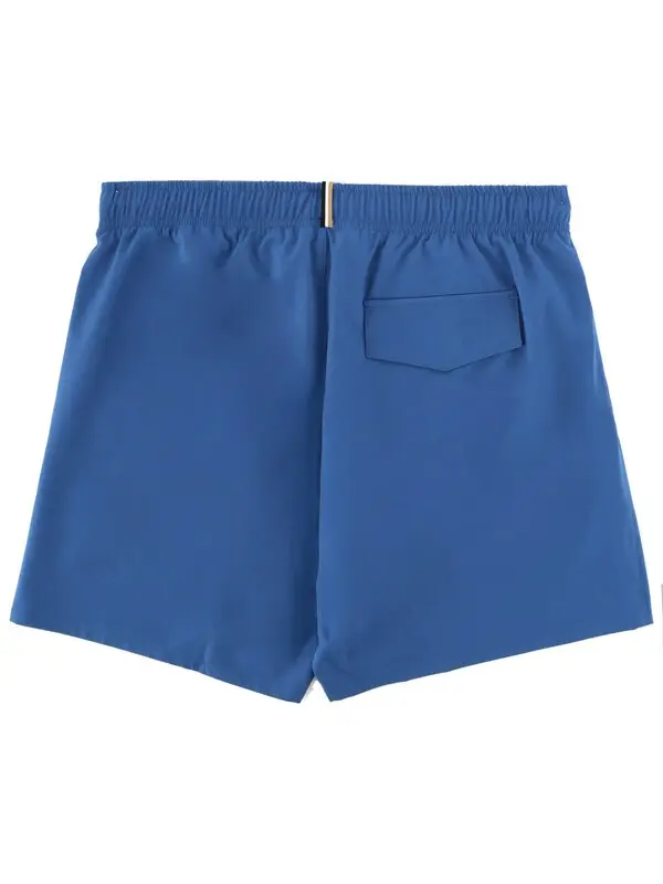 BOSS Swim Shorts With Logo - Blue