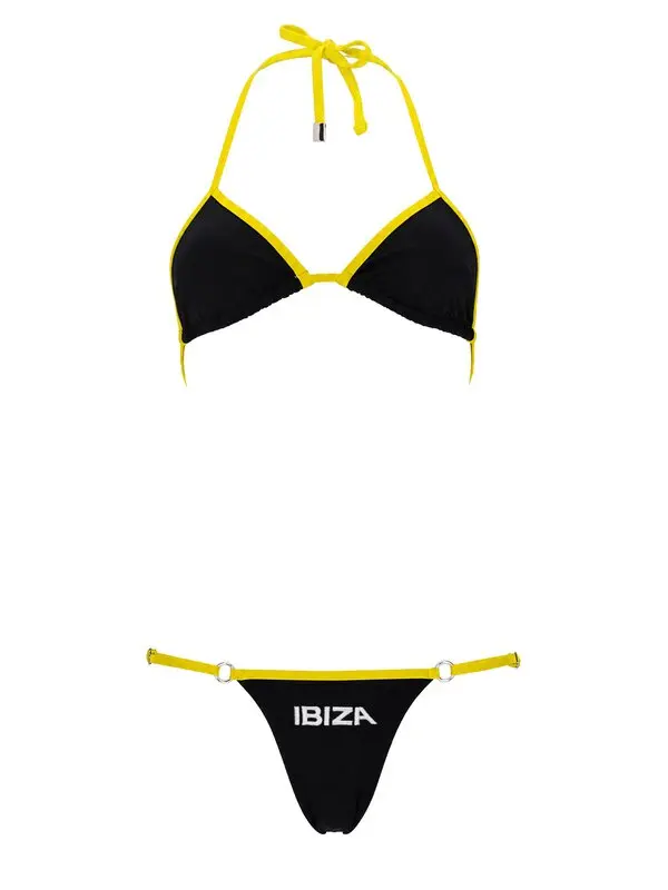 Attico Il Primo Bagno" Bikini - Black