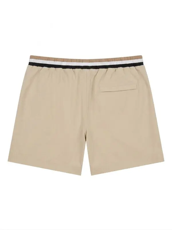 BOSS Logo Swim Shorts - Beige